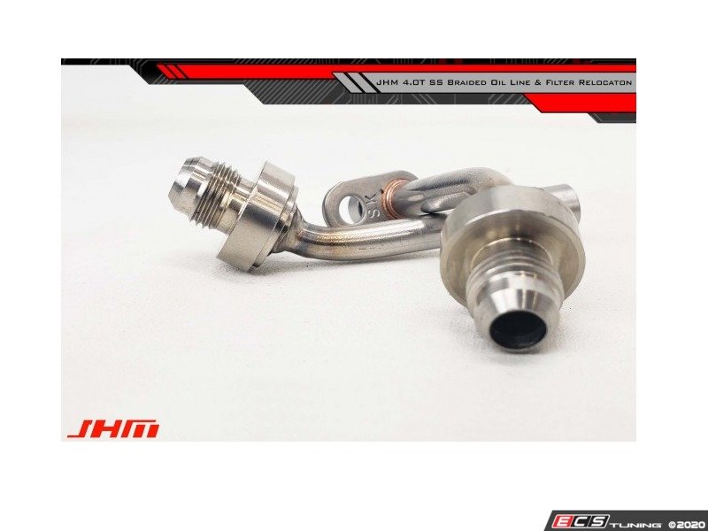 JH Motorsports - JHM-079115175G - Stainless Braided Turbo Oil Line And ...