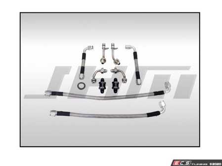 JH Motorsports - JHM-079115175G - Stainless Braided Turbo Oil Line And ...