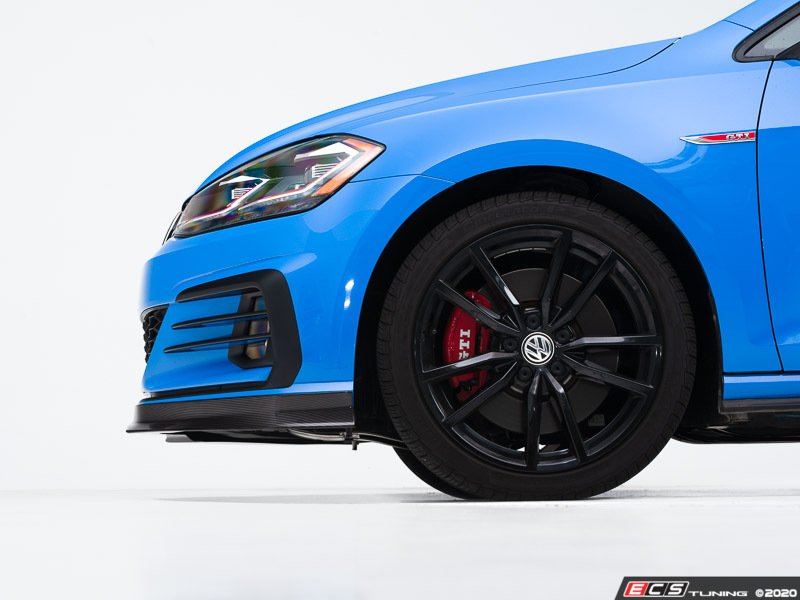 ECS - 026092ecs01KT - MK7.5 GTI Carbon Fiber Front Lip Spoiler