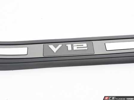 Genuine BMW - 51477070666 - Door Sill Plate - Right Rear (51-47-7-070-666)