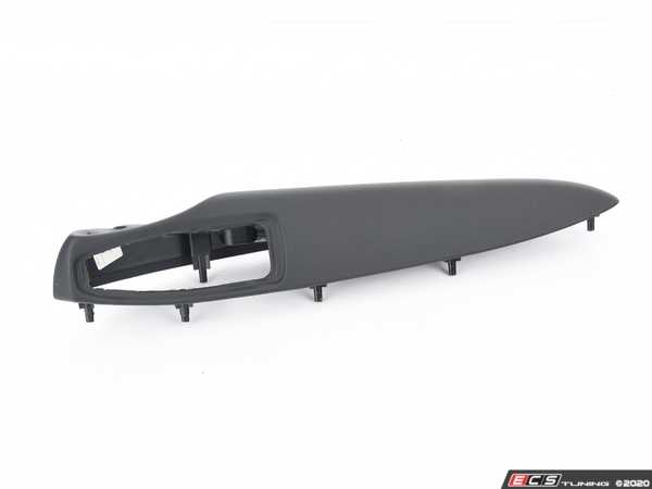 Genuine BMW - 51417279295 - Armrest - Front, Left, Black (51-41-7-279-295)