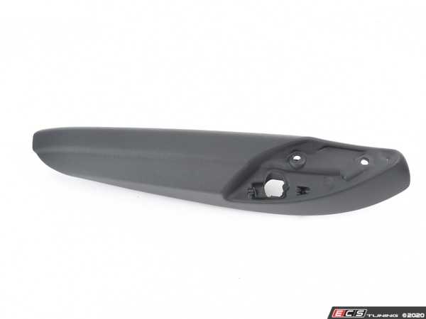 Genuine BMW - 51417279295 - Armrest - Front, Left, Black (51-41-7-279-295)