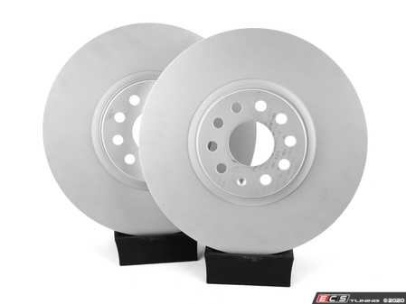 Genuine Volkswagen Audi - 3qf615301KT - Front Brake Rotors - Pair (3qf ...