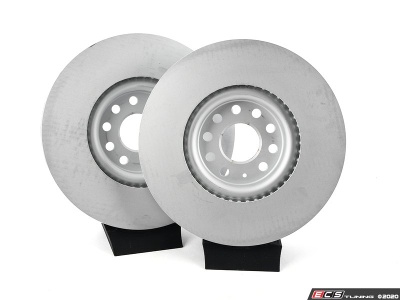 Genuine Volkswagen Audi - 3qf615301KT - Front Brake Rotors - Pair (3qf ...