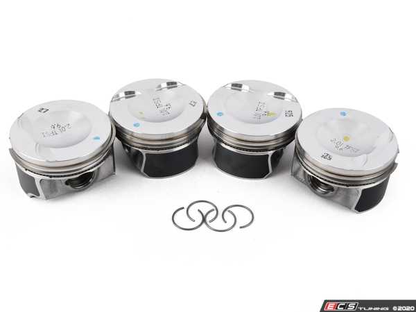 Genuine Volkswagen Audi - 06h107065dmKT - Piston Assembly - Set Of Four (06h 107 065 d mKT)