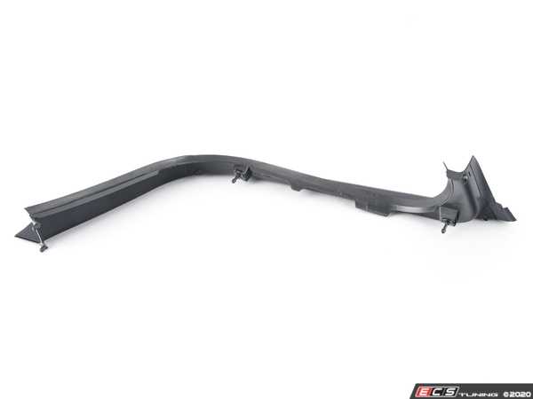 Genuine BMW - 51497364425 - COVER, WATER GUTTER, REAR, L (51-49-7-364-425)