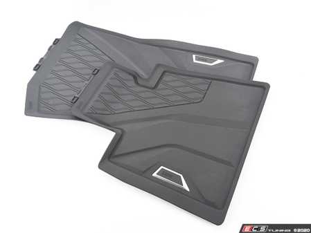 Genuine BMW - 51472458551 - Front All Weather Floor Mat Set - Black (51 ...