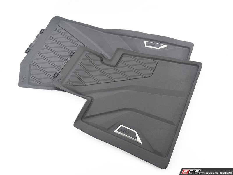 Genuine BMW - 51472458551 - Front All Weather Floor Mat Set - Black (51 ...
