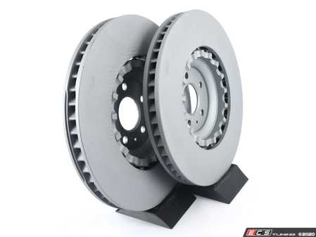 Assembled By ECS - 4H0615301KT - Front Brake Service Kit