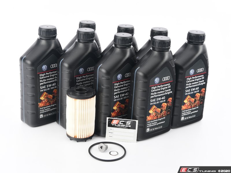 Genuine Volkswagen Audi - 06M198405FKT2 - Oil Service Kit (06M 198 405 ...