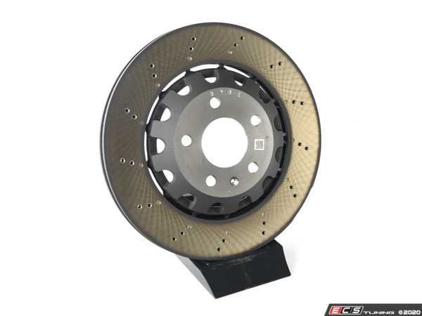 Genuine Volkswagen Audi - 8W0615601G - Cross-Drilled Brake Disc ...