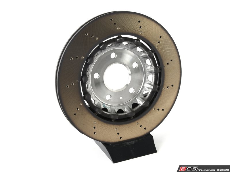 Genuine Volkswagen Audi - 8W0615601G - Cross-Drilled Brake Disc ...