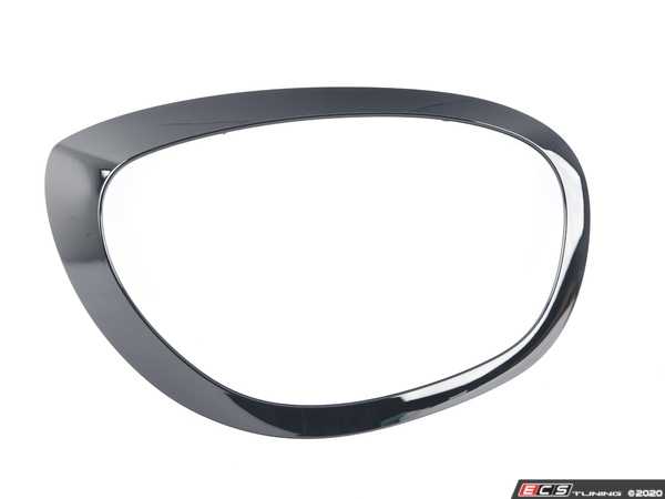 Genuine MINI - 51138739352 - Headlight Trim Ring Black Line - Right (51 ...