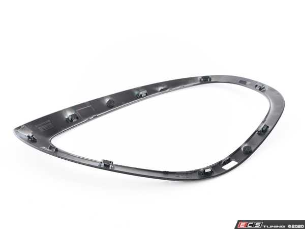 Genuine MINI - 51138739351 - Headlight Trim Ring Black Line - Left (51 ...