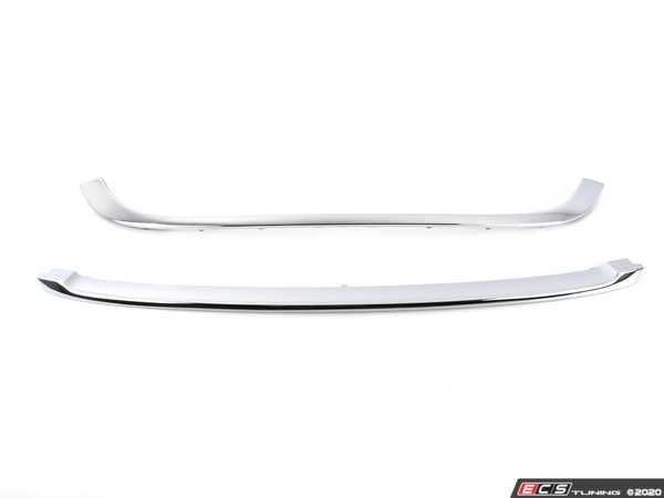 Genuine MINI - 51137149957KT - Upper & Lower Grille Trim Kit - Chrome