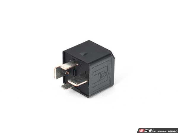 Genuine MINI - 61366901469 - RELAY, MAKE CONTACT, BLACK (61-36-6-901-469)