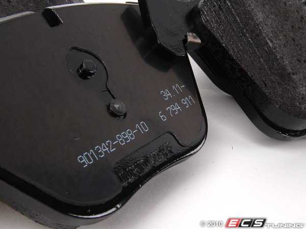 Genuine BMW - 34116794917 - Front Brake Pad Set (34-11-6-794-917)