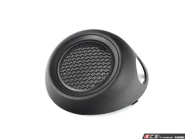 Genuine MINI - 51412753689 - Upper Speaker Grille Cover Black - Left ...