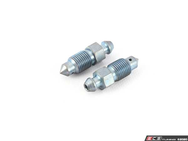 Genuine Volkswagen Audi - 4M0615273A - Brake Bleeder Valve - Pair (4M0 ...