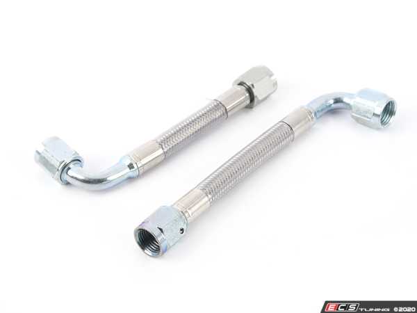 JH Motorsports - JHM-079115175G - Stainless Braided Turbo Oil Line And ...