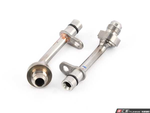 JH Motorsports - JHM-079115175G - Stainless Braided Turbo Oil Line And ...