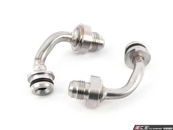 JH Motorsports - JHM-079115175G - Stainless Braided Turbo Oil Line And ...