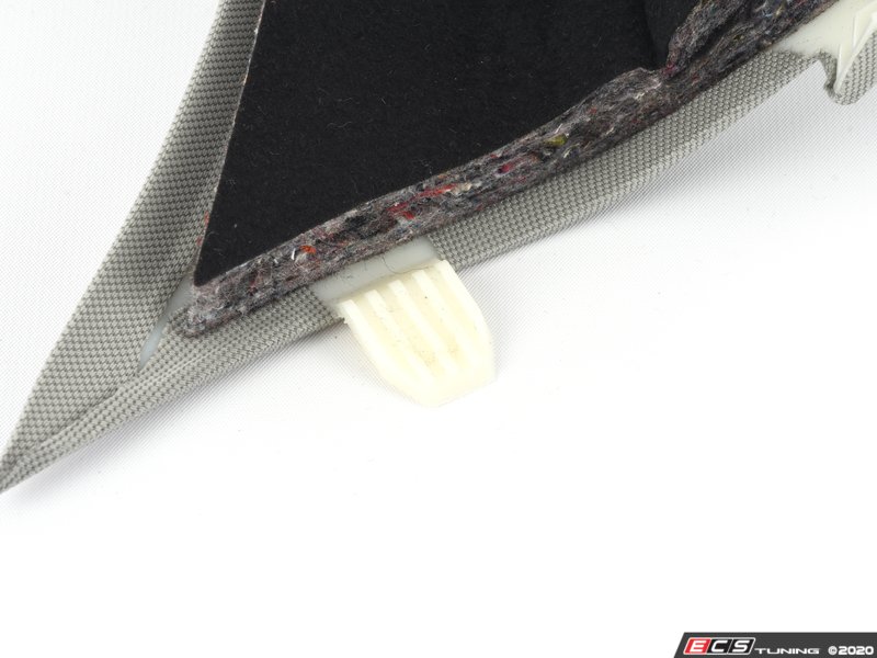 Genuine BMW - 51433427329 - Column A Cover - Left - Gray (51-43-3-427-329)