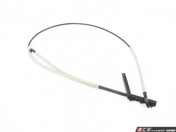 Genuine BMW - 51237367536 - Hood Release Cable (51-23-7-367-536)