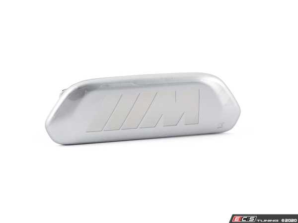 Genuine BMW - 52109503045 - Silver Illuminated M3 Backrest Trim ...