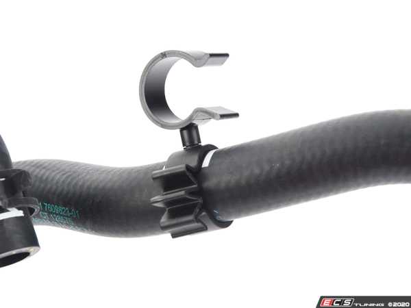 Genuine BMW - 64217609823 - HOSE F RADIATOR AND (64-21-7-609-823)