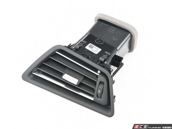 Genuine BMW - 64229197485 - Fresh Air Grill - Right (64-22-9-197-485)