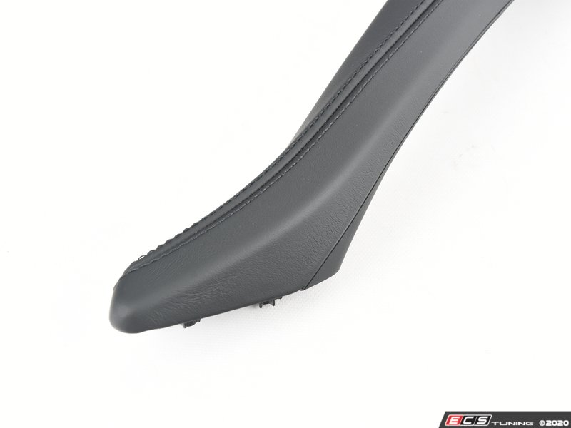 Genuine BMW - 51417225861 - Left Front Door Pull - Black (51-41-7-225-861)