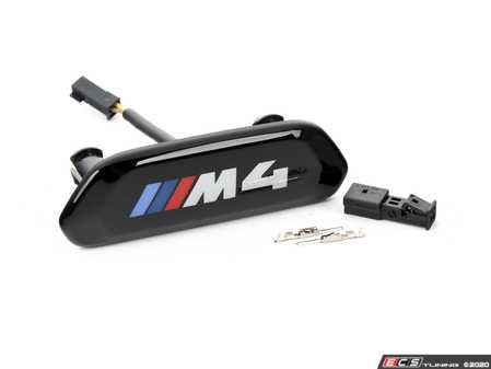 Genuine BMW - 52109503039 - Black Illuminated M4 Backrest Trim - Priced ...