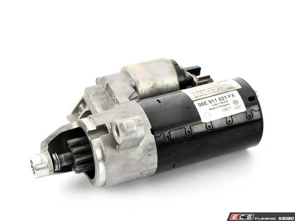 Genuine Volkswagen Audi - 06E911021FX - STARTER (06E 911 021 FX)