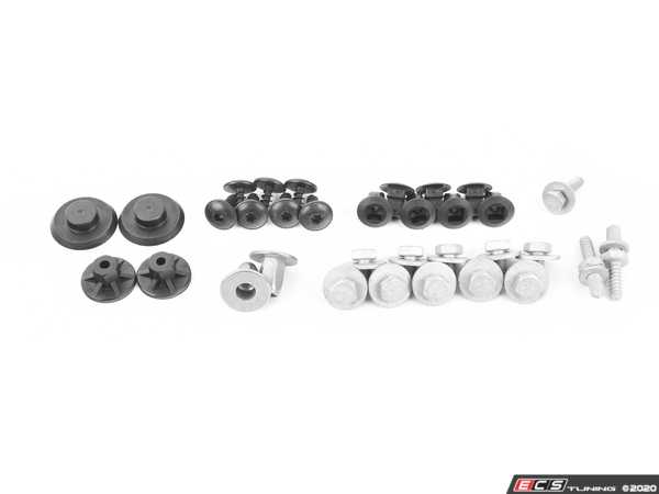 Genuine Volkswagen Audi - 5G0898625 - Front Fender Hardware Kit (5G0 ...