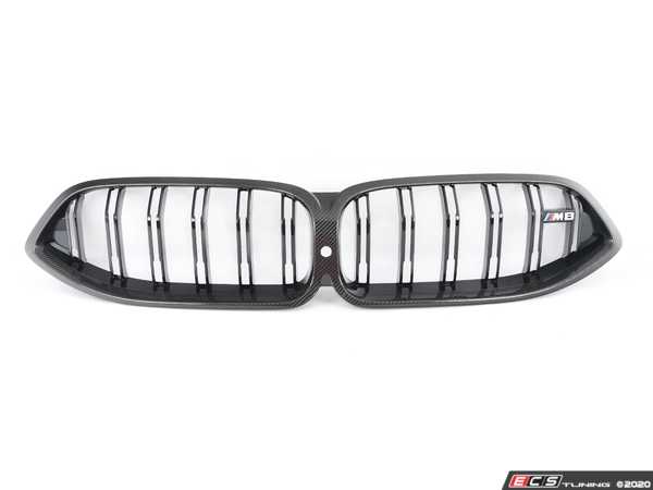 Genuine BMW - 51712462821 - FRONT RADIATOR GRILL CARBON (51-71-2-462-821)