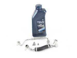 BMW E70 Turbocharger Oil Lines - ECS Tuning