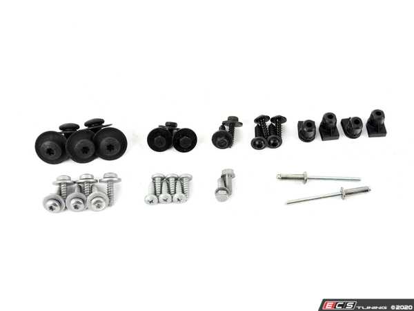 Genuine BMW - 51112410275 - SET OF MOUNTED PARTS, BUMPER (51-11-2-410-275)