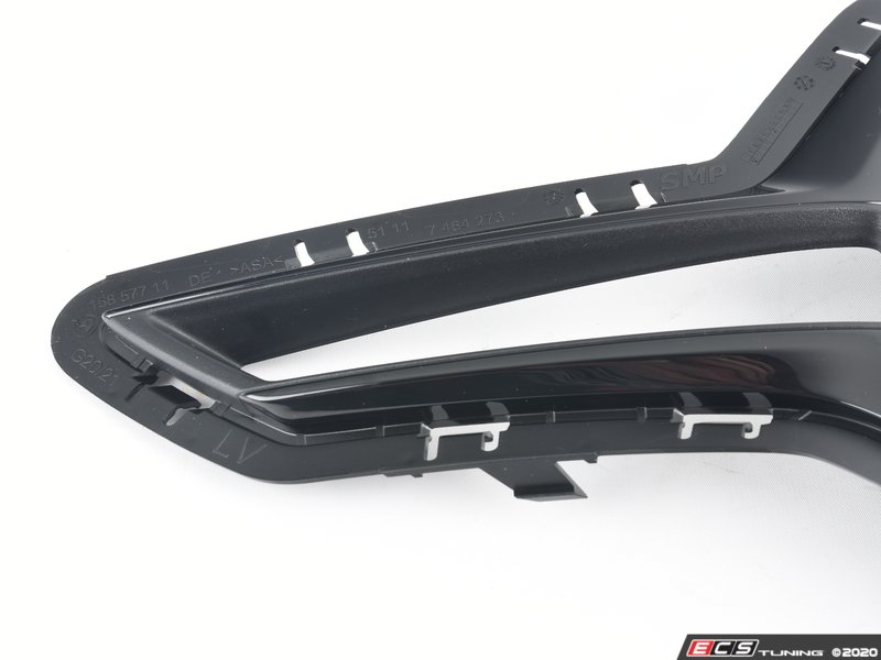 Genuine BMW - 51117464273 - Side Grill - Open - Left (51-11-7-464-273)