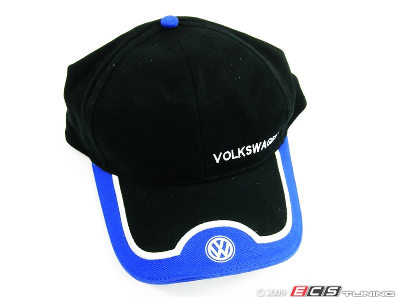 DriverGear - 14981 - Volkswagen Motorsports Black/Royal Baseball Cap ...
