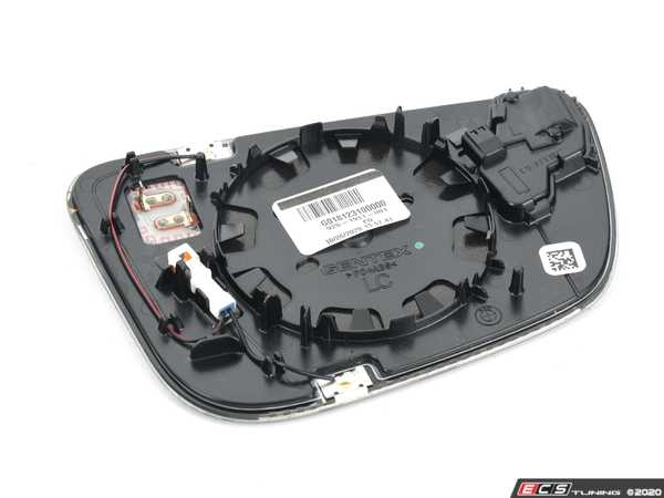 Genuine BMW - 51167407165 - MIRROR GLAS, WIDE-ANGLE, LEF (51-16-7-407-165)