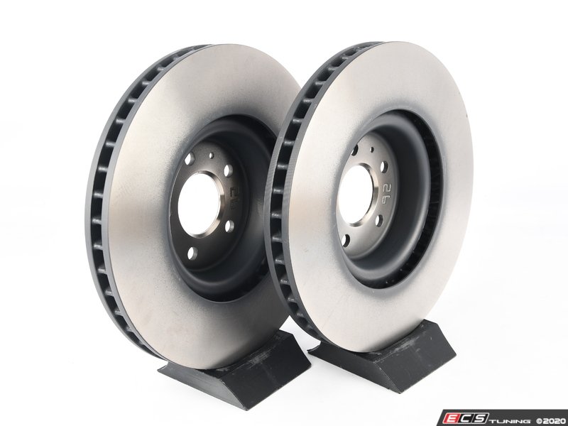 Genuine Volkswagen Audi - 4m0615301anKT - Front Brake Rotors - Pair ...