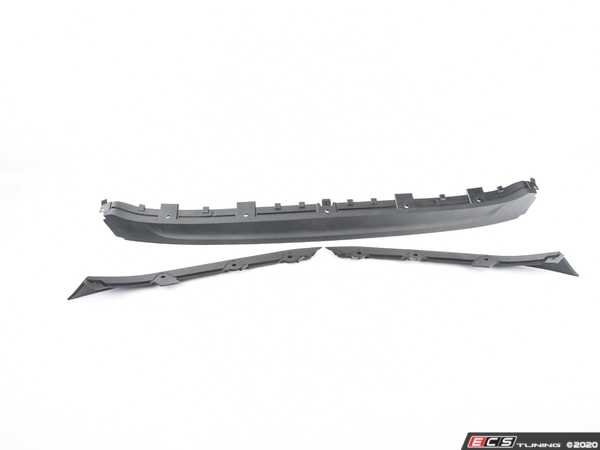 Genuine BMW - 51118077058 - AIR DAM BUMPER COVER FRONT (51-11-8-077-058)