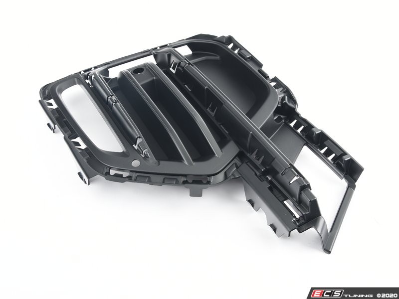 Genuine BMW - 51117449687 - GRILL, SIDE, CLOSED, LEFT (51-11-7-449-687)