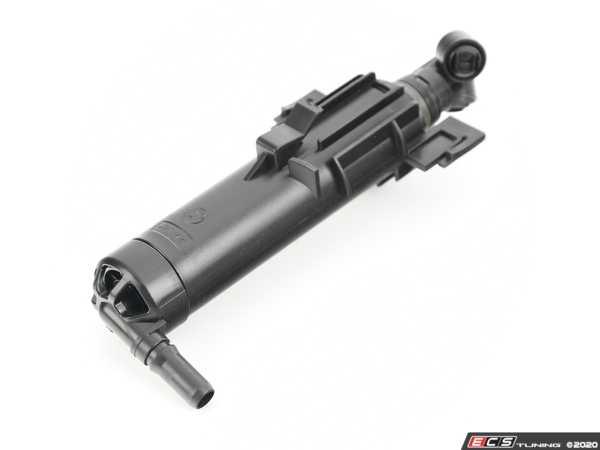 Vemo - 8K0955102D - Headlight Washer Jet Cylinder With Carrier - Right