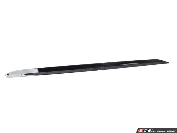 Genuine BMW - 51192455896 - ROCKER PANEL COVER, BLACK, H (51-19-2-455-896)