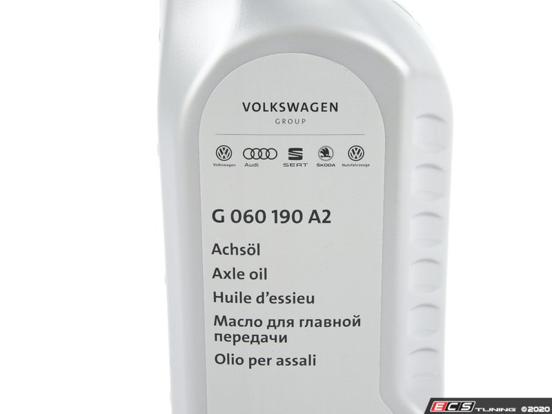 Genuine Volkswagen Audi - G060190A2 - AXLE OIL (G 060 190 A2)