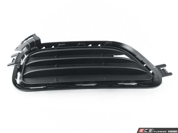Genuine BMW - 51117338513 - GRILL, SIDE, CLOSED, LEFT (51-11-7-338-513)