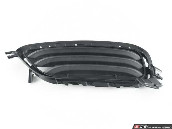 Genuine BMW - 51117338513 - GRILL, SIDE, CLOSED, LEFT (51-11-7-338-513)