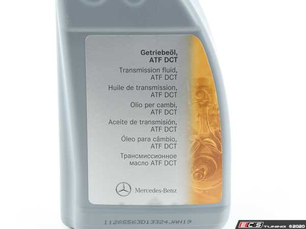 Genuine Mercedes Benz - 001989850309 - Dual Clutch Transmission Fluid ...
